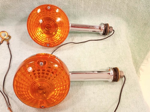 Vintage 1970s SUZUKI TURN SIGNALS 35600 TOKAI DENSO 1973 250 400 550 ...