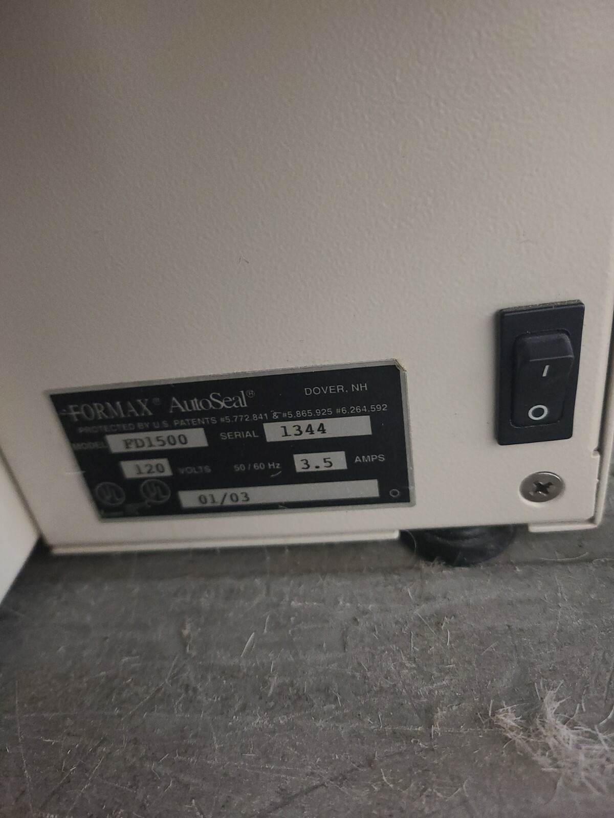 Formax FD 1500 AutoSeal Tabletop Pressure Sealer, Tested Working | eBay