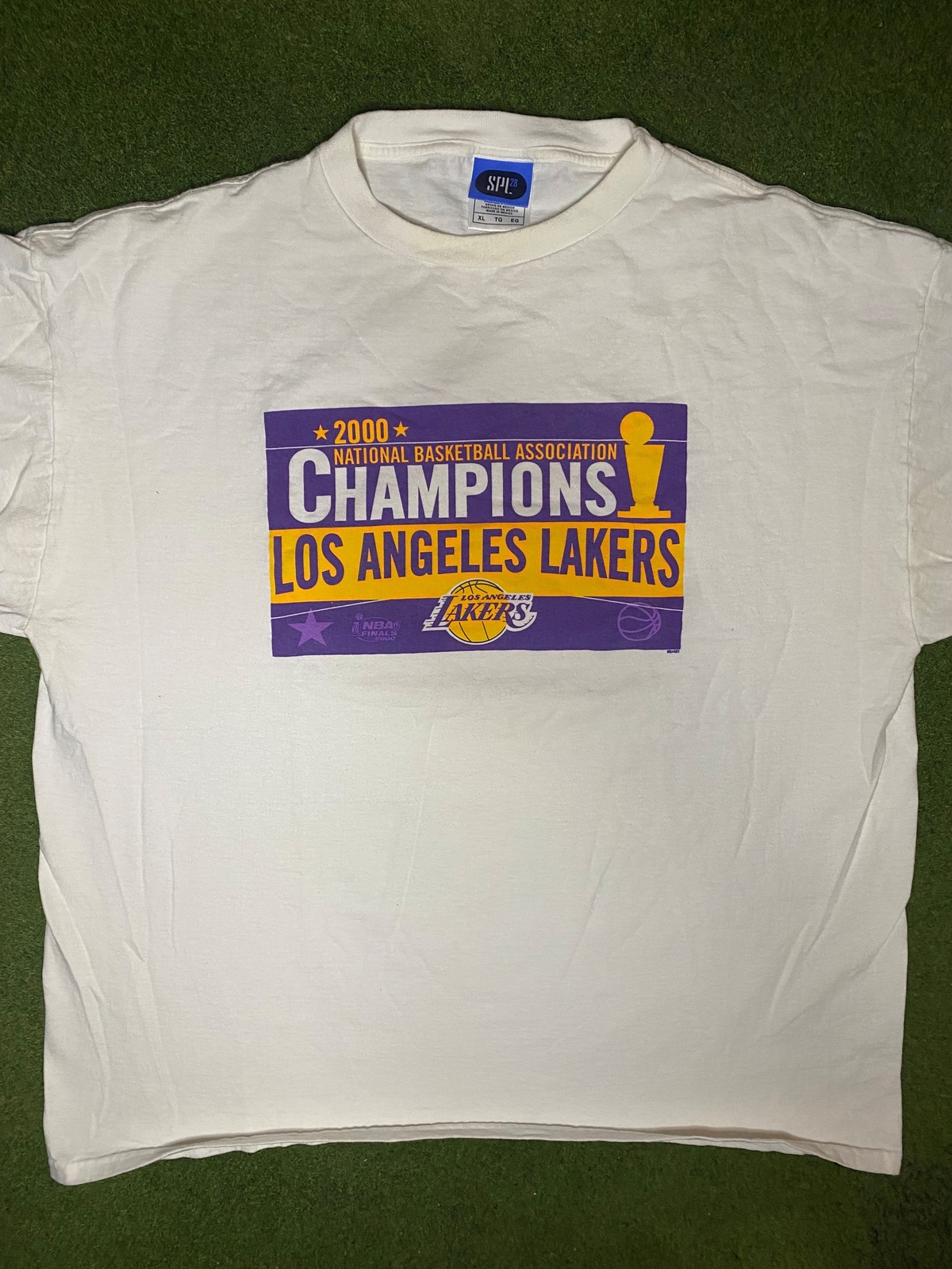 2000 Los Angeles Lakers - Champions - Vintage NBA T S… - Gem