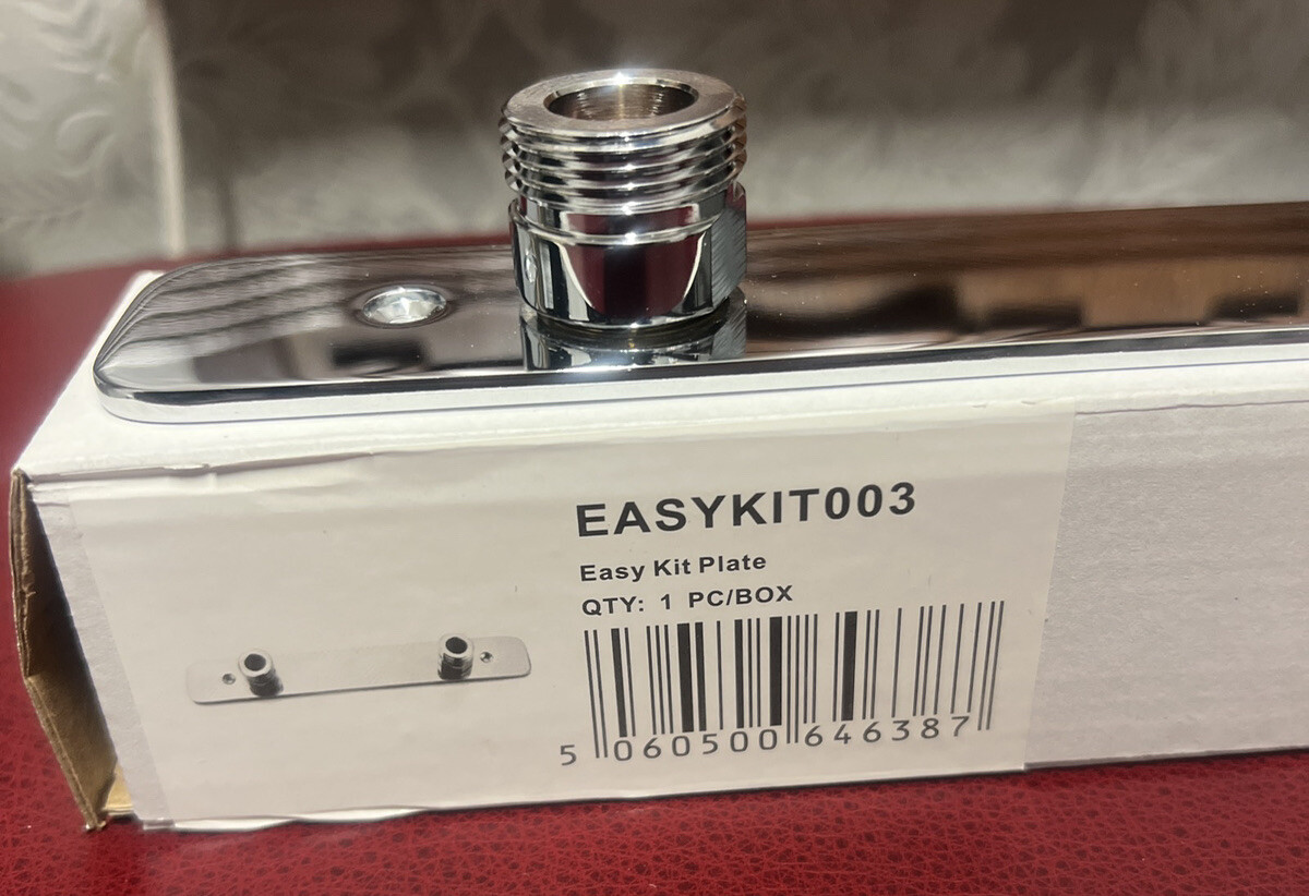 Shower Wall Plate Easyfix Chrome Exposed | eBay