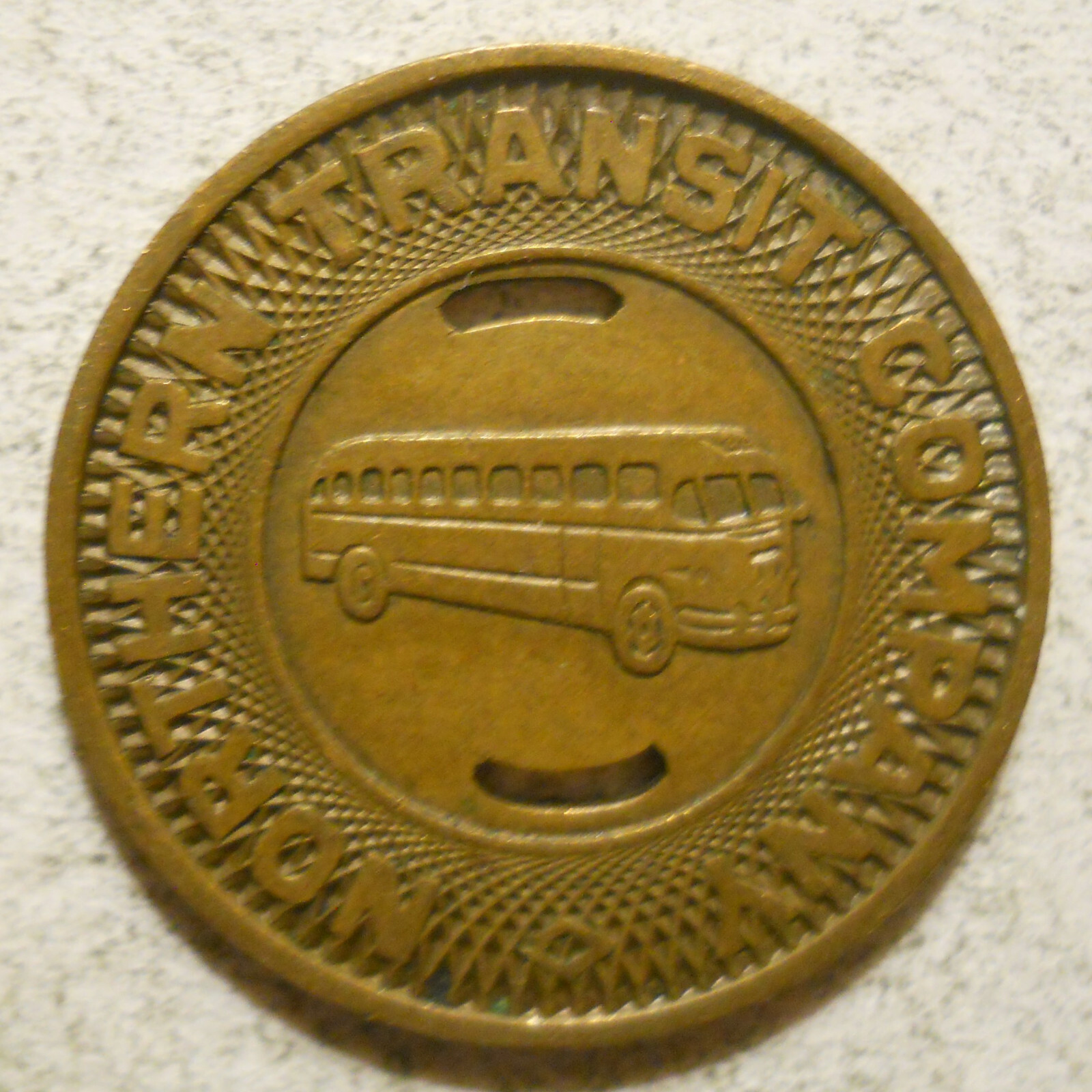 Northern Transit Company (Fargo, North Dakota) transit token - ND260I ...