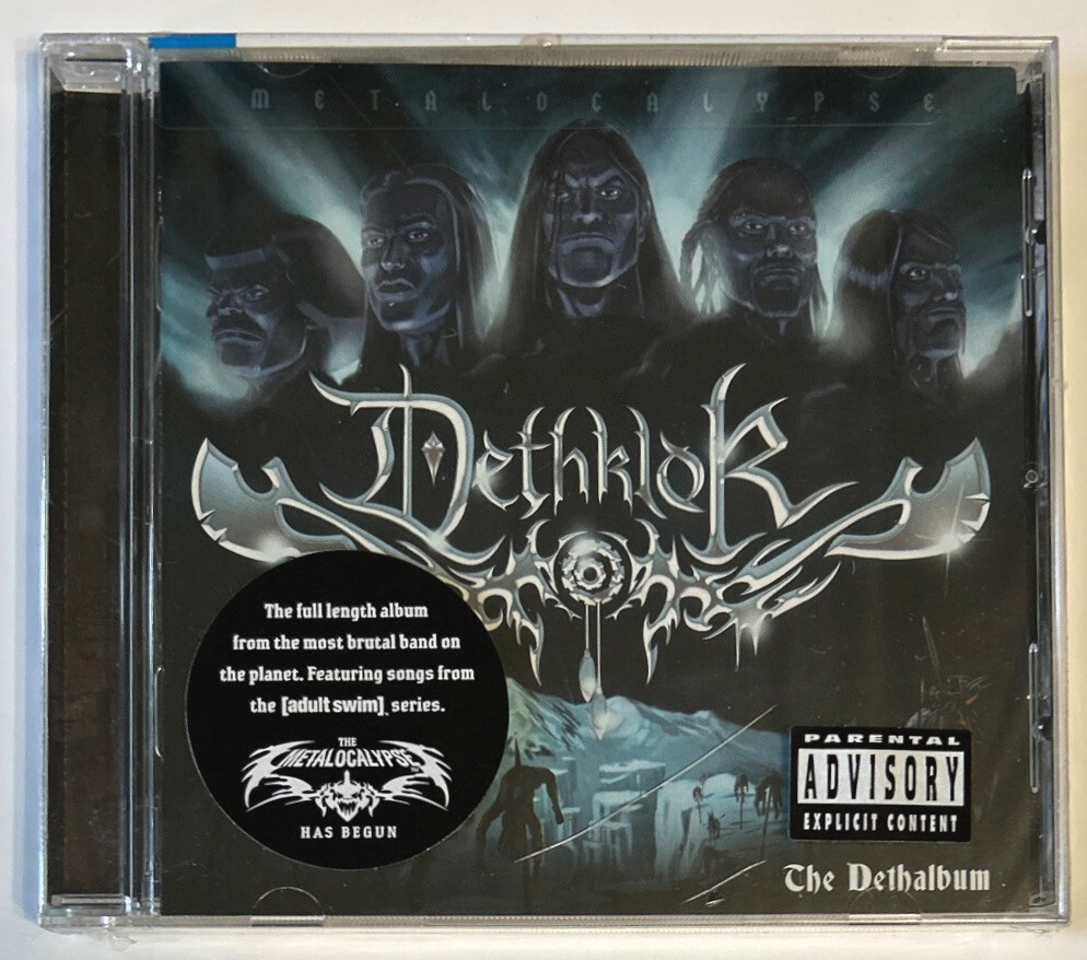 Dethklok The Dethalbum CD, Metalocalypse New Factory Sealed READ ...