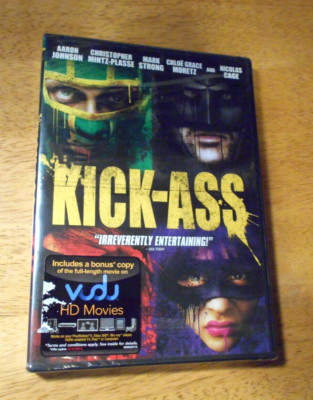 Kick-Ass DVD BRAND NEW SEALED UNOPENED Comedy Action Super HEROS Comics ...