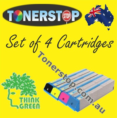 4x INTEC COLORSPLASH CS4000 CS5000 45536529 45536530 45536531 TONER ...