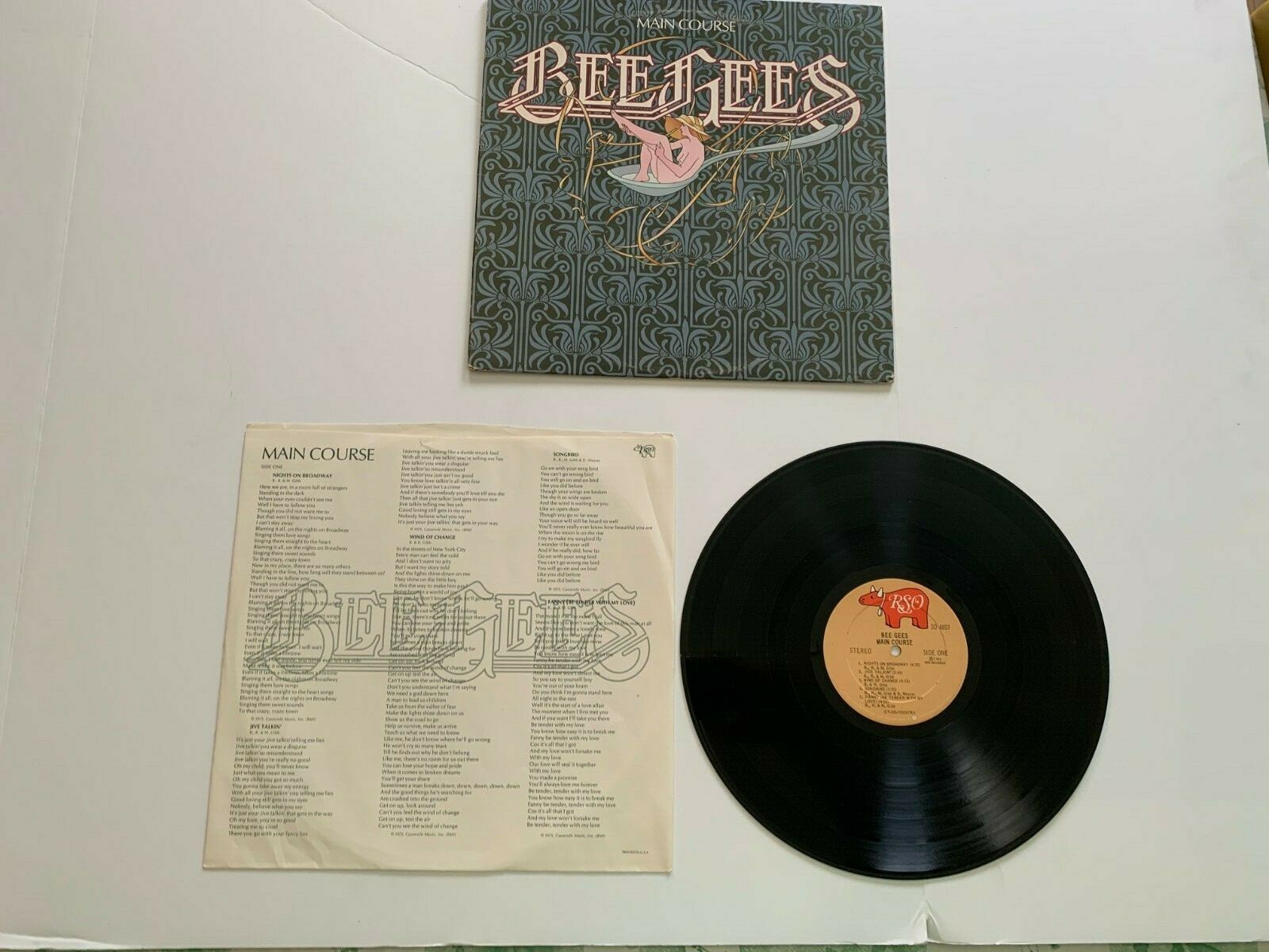 1975 Bee Gees Main Course Vinyl 33 RPM RSO Record | eBay