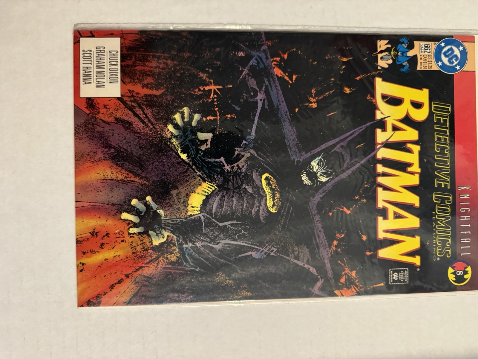Batman In Detective Comics #662 (DC Comics, 1993) - Knightfall Part 8 ...