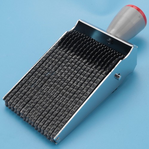16 Digits Roller Stamp Personalized English Alphabet Number Symbol ...
