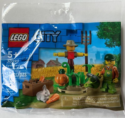 Lego City Farm Garden & Scarecrow 2022 Polybag Set 30590 Sealed! | eBay
