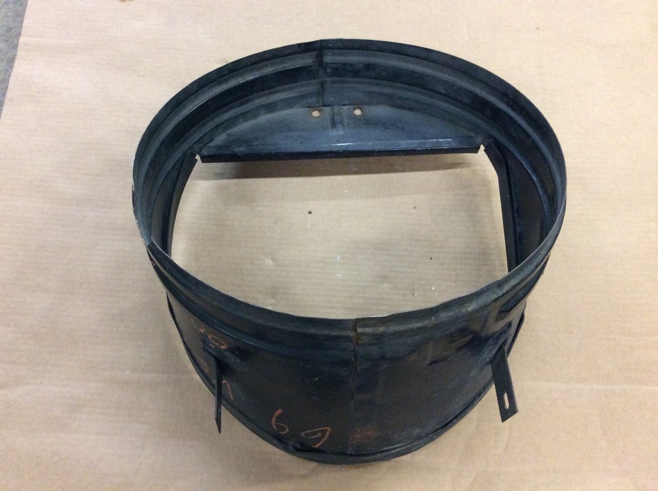 Original 1969 69 Corvette 350 Small Block Fan Shroud Survivor Cut READ ...