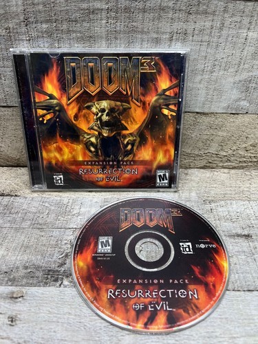 DOOM 3 Expansion Pack Resurrection of Evil (2005, PC CD-ROM ...