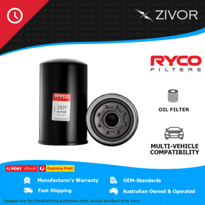 New RYCO Oil Filter Spin On For MITSUBISHI FUSO FIGHTER FM67 7.5L 6M60 ...