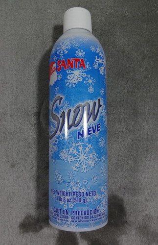 Santa Fake Snow Spray Aerosol Decorate Tree by hand, Nieve 510g - 18 oz ...