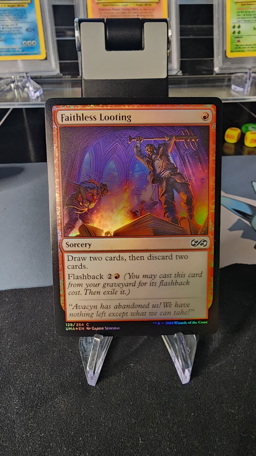 Faithless Looting (FOIL) - 128/254 - Ultimate Masters - Magic the ...