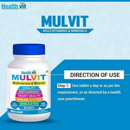 Healthvit Mulvit Multivitamins and Minerals (60 Tablets) | eBay Australia