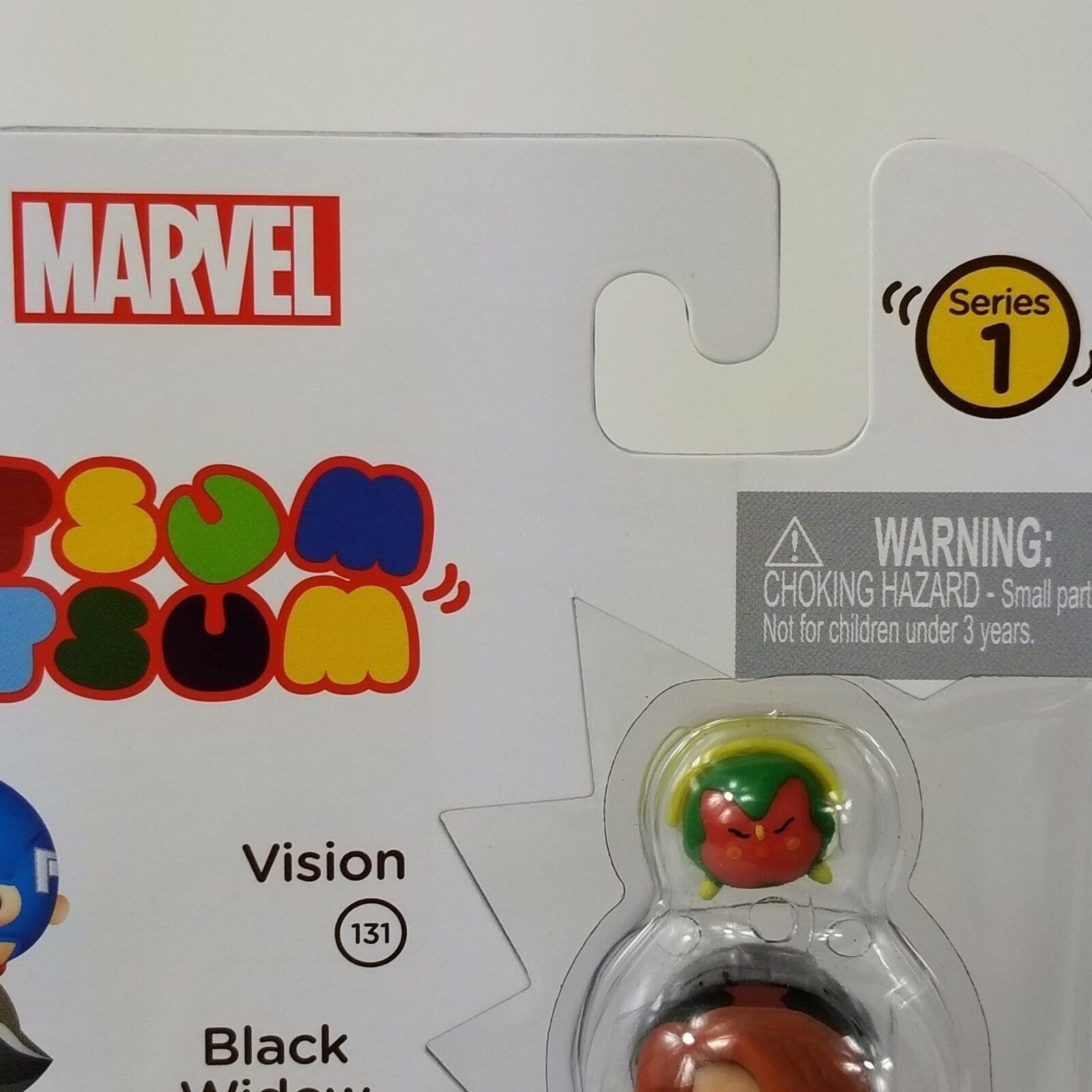 Marvel Tsum Tsum 3 Pack Series 1 Vision Black Widow Rocket Raccoon ...