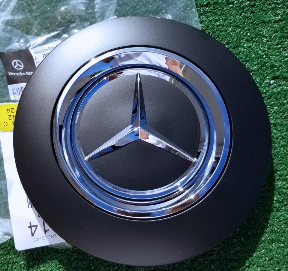 Factory Mercedes Benz MONOBLOCK Center Cap G63 G550 G Wagon OEM AMG ...