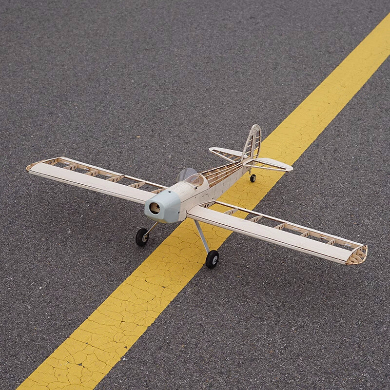 Balsa Wood RC Walkersky Fixed Wing Model Skin Hardware Airplane Kit DIY ...