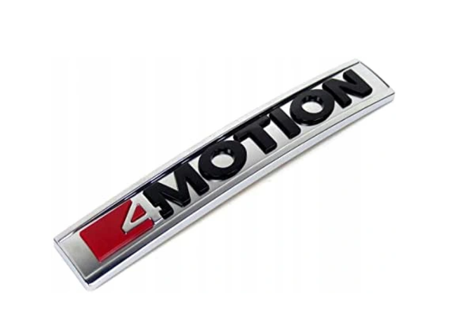 VW Volkswagen Lettering Logo 4motion Emblem 4-wheel 4x4 14 5 CM ...