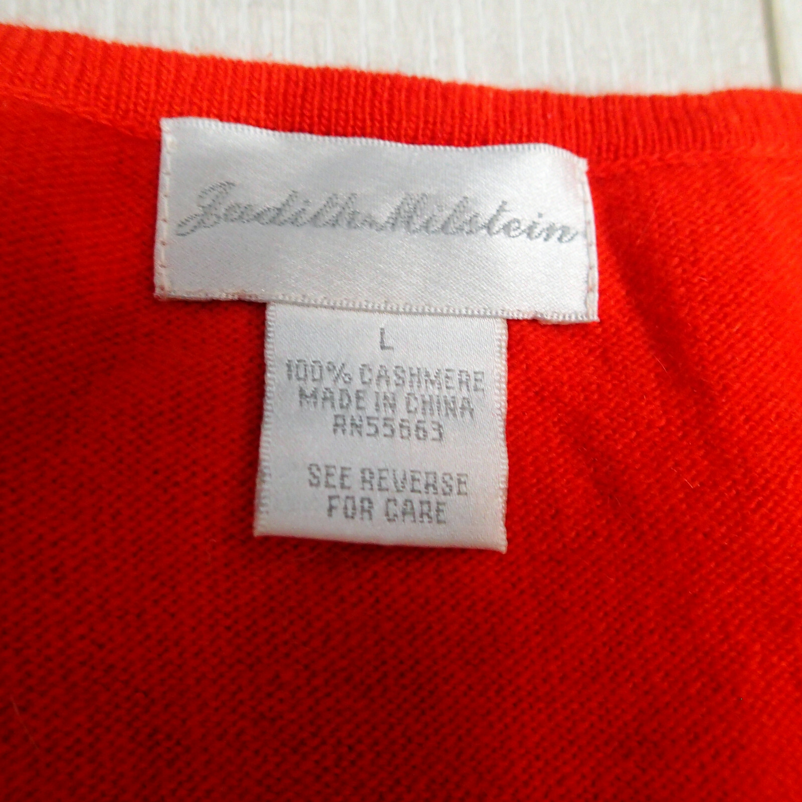 Judith milstein sz L scoop neck women's sleeveless sweater top blouse ...