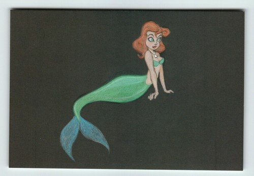 Postcard Disney Princess Aerial Concept Art Studio Artist | eBay