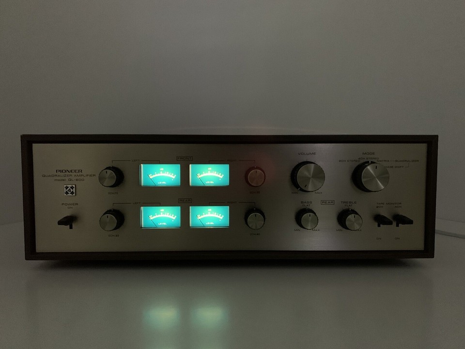 PIONEER QL 600 Quadralizer Amplifier 4Channel Decoder Vintage 1972 WORK ...