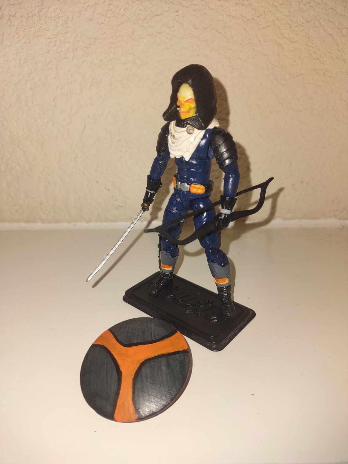 Custom Marvel/G.I Joe CLASSIC LOOK Taskmaster 3.75 action figure | eBay