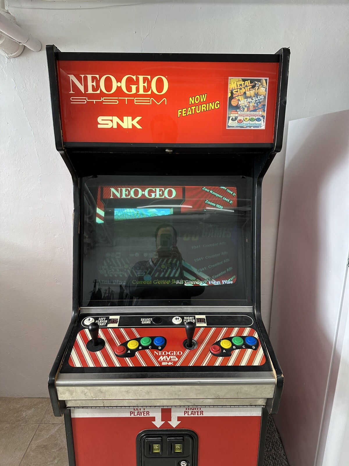 Neo Geo MVS 4-Slot Arcade Cabinet + MAME | eBay