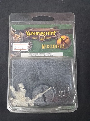Warmachine: Mercenaries Horgenhold Forge Rhulic Troop - Meral Model ...