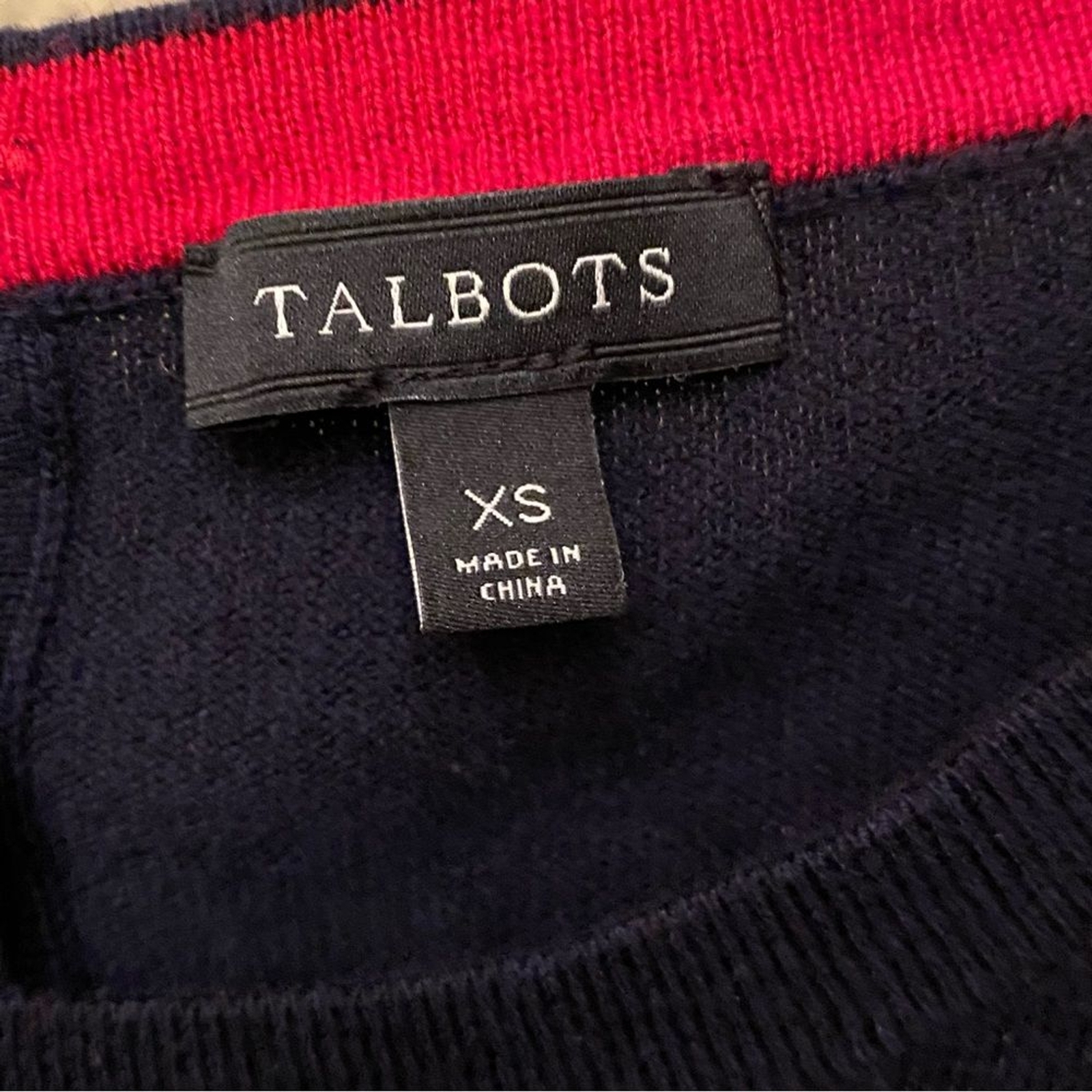 TALBOTS Women Dog Print 3/4 Sleeve Loose Fit Sweater Size XS | eBay