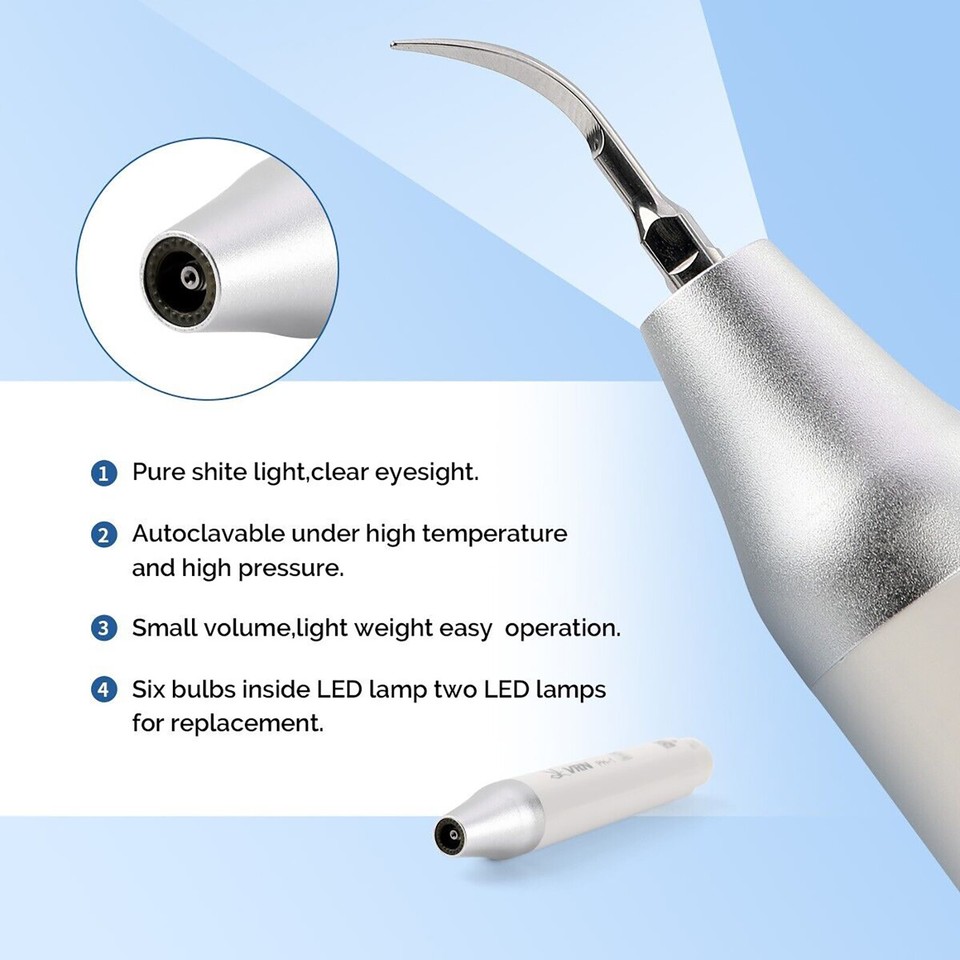 Dental Ultrasonic Piezo Scaler LED Scaling Perio Endo for Cavitron EMS ...