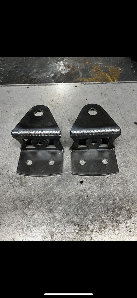 Universal Traction Bar Mounts With Overlays (3/4” Bolt Hole) | eBay
