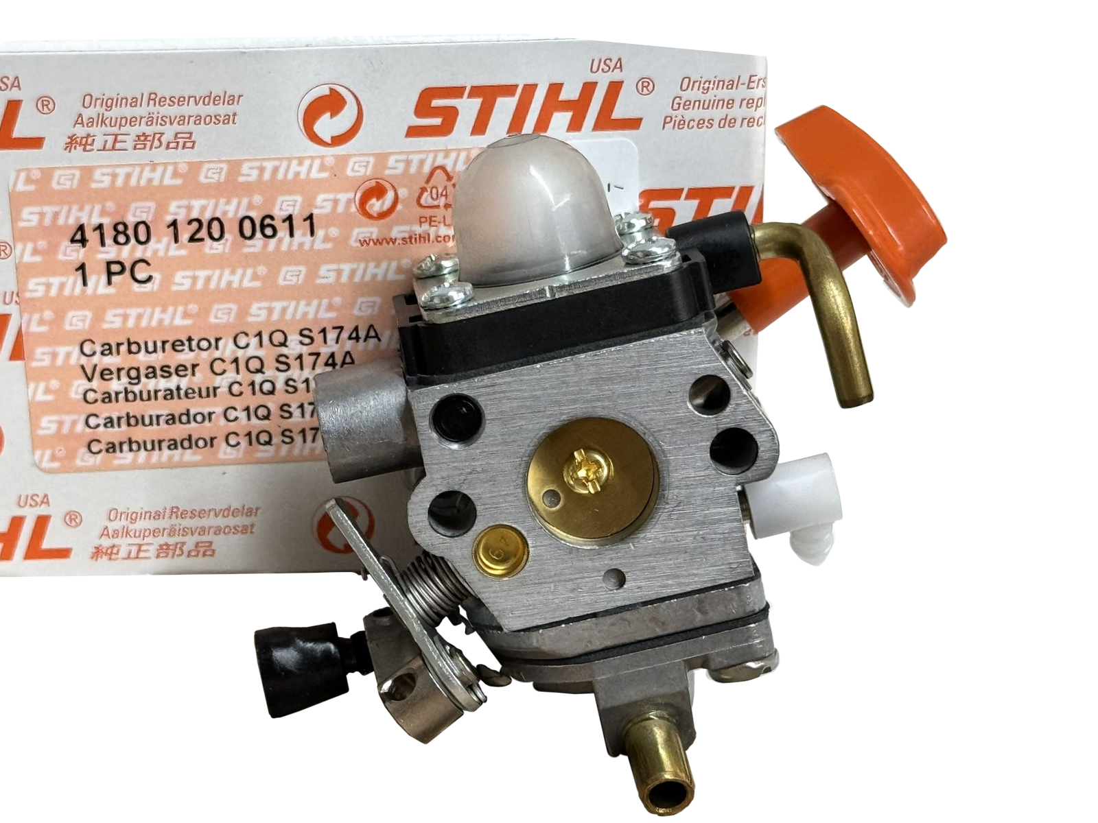 Genuine OEM Stihl 4180 120 0611 Carburetor C1Q-S174A FC110 FC100 FC95 ...