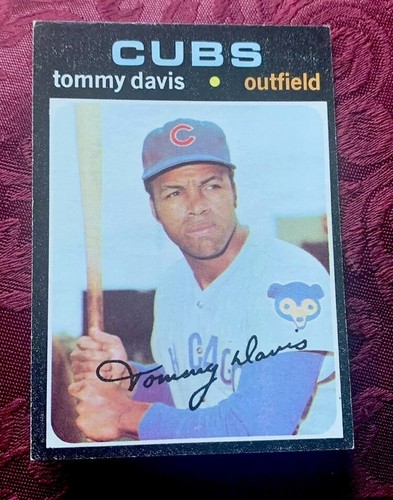 1971 Topps Baseball Card # 151 - Tommy Davis Chicago Cubs | eBay