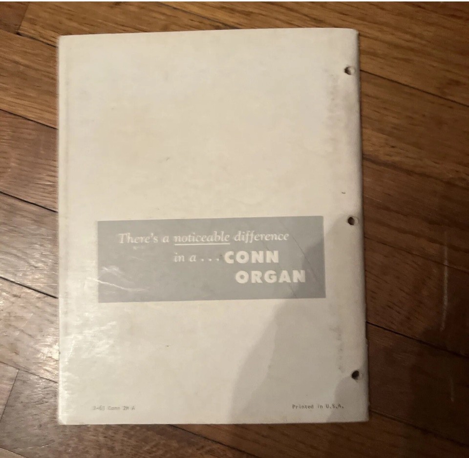 Conn Organ Service Manual, Model 630 Serenade, Type 2, 640 Theatre ...