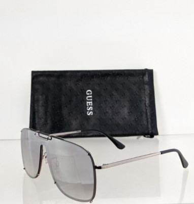 Brand New Authentic Guess Factory Sunglasses GF 0240 14C Silver Frame ...