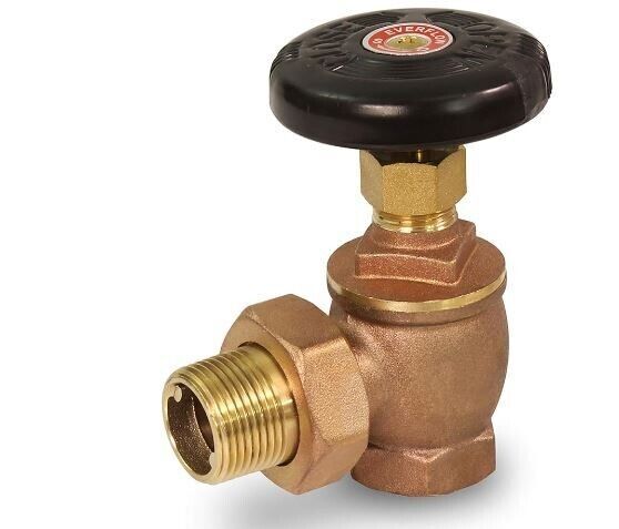 Midline Valves 6I934 Steam Radiator Valve 1/2 in. FIP x Male Union ...