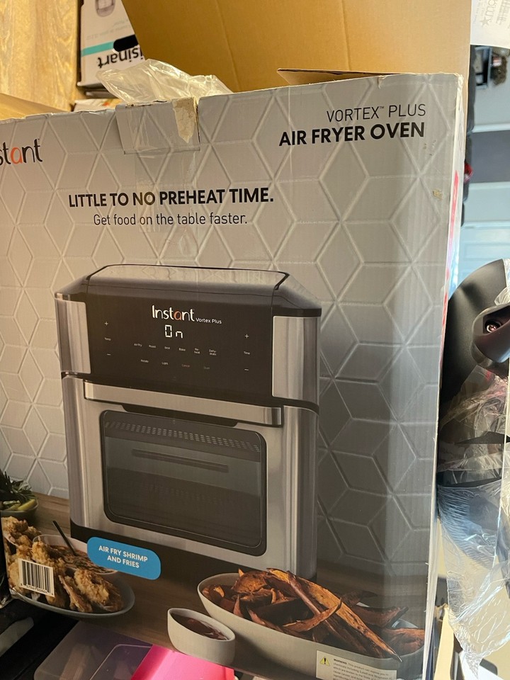 Instant Pot Vortex Plus 10 Quart Air Fryer Oven- Model: 140-3000-01 EUC ...
