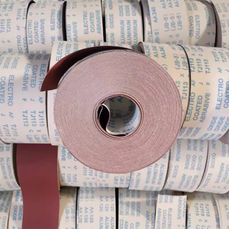 60-800Grit Hand Torn Soft Sandpaper Roll Wood/Metal Polishing Dry ...