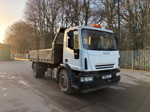 2010 Iveco Eurocargo 180E25 18 Tonne Tipper lorry with Charlton Body ...