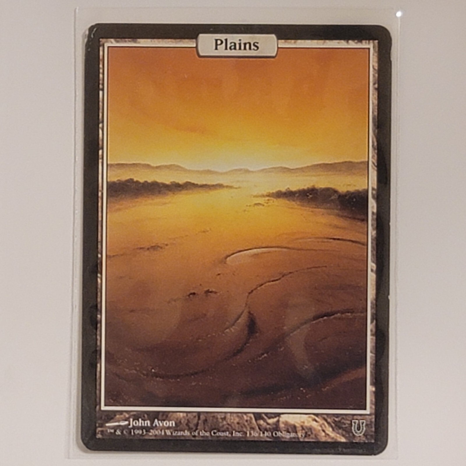 [1x] Plains (136) - LP, English - Unhinged MTG Magic | eBay