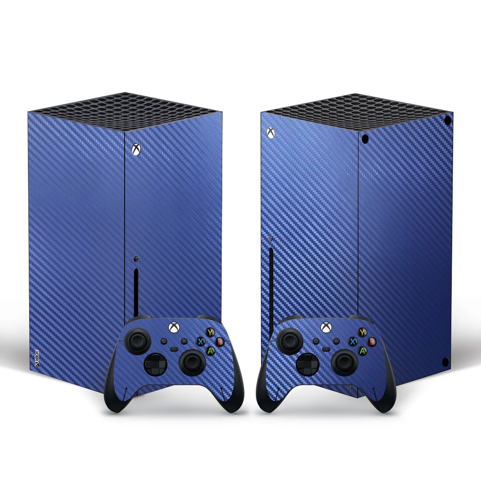 Xbox Series X Skin Decal Vinyl Sticker Carbon Fiber Wrap Covers for ...