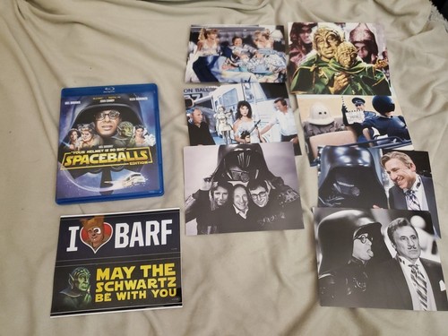 Spaceballs (Blu-ray Disc, 2015) + Art cards & Stickers 883904330868| eBay