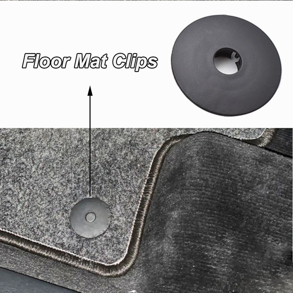 8pcs Car Carpet Clips Floor Mat Mounting Fastener Retainer Fit for VW ...