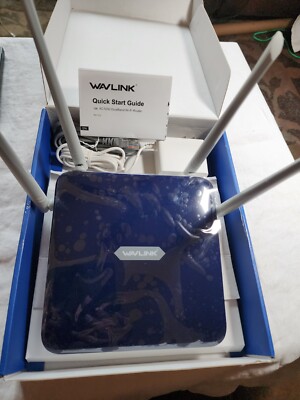 🔥NEW Wavlink AC1200 Wireless Dual-Band WI FI Router - BLUE | eBay
