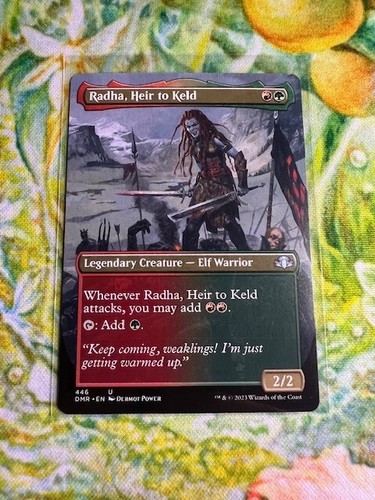 Radha, Heir to Keld (Borderless) MTG: DMR *Pack Fresh* | eBay