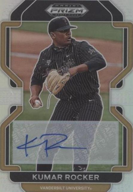 2022 Panini Prizm Draft Picks - Kumar Rocker #PDP3 Silver Prizm ...