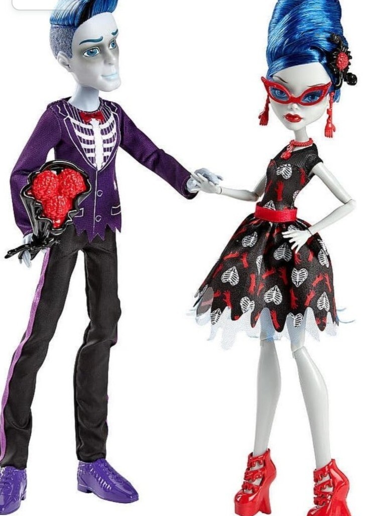 Monster High Loves Not Dead 2 PK Slo MO Mortavitch & Ghoulia Yelps ...