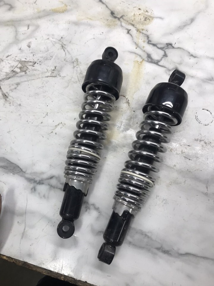 78 Suzuki GS550 GS 550 Rear Back Shocks Springs | eBay
