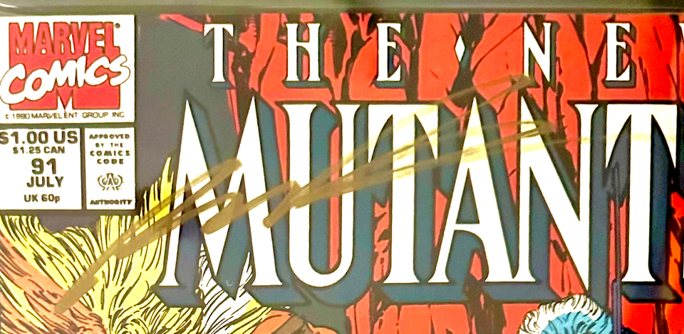 THE NEW MUTANTS #91 CBCS 9.4 SIGNED BY ROB LIEFELD Not CGC | eBay