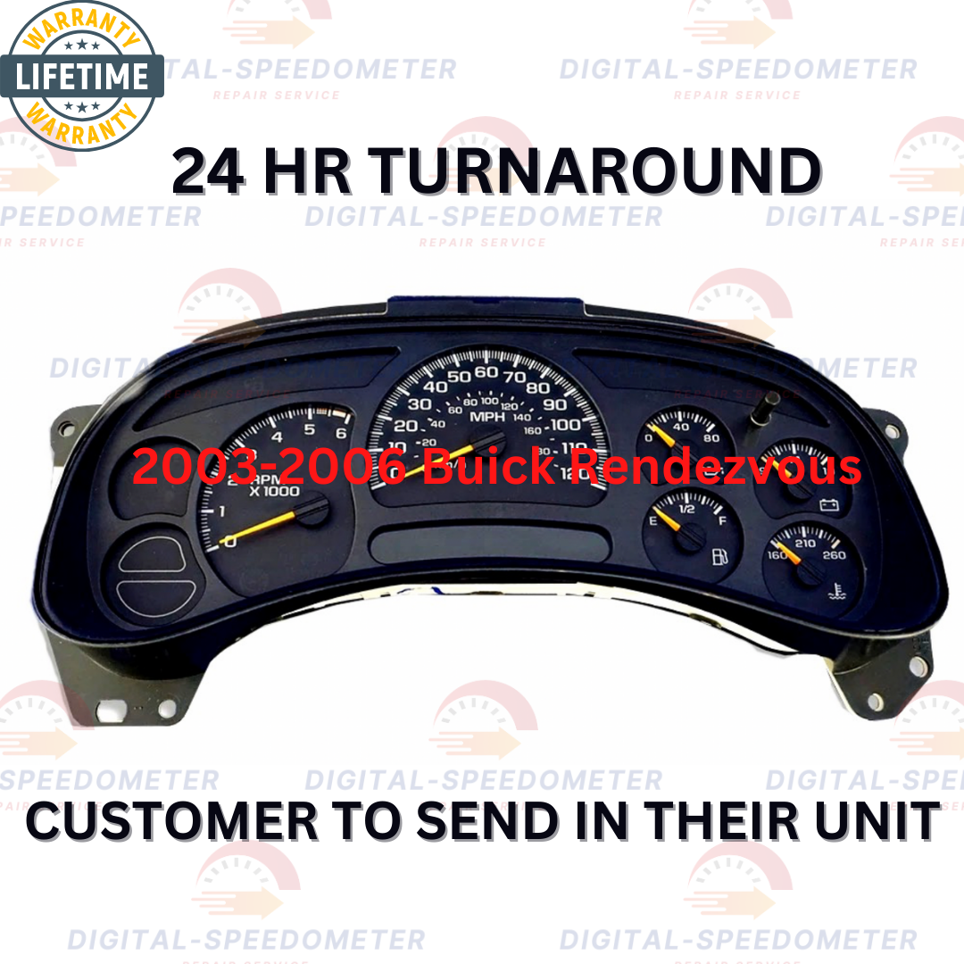 2003-2006 Buick Rendezvous Speedometer Cluster Gauge Unit Repair ...